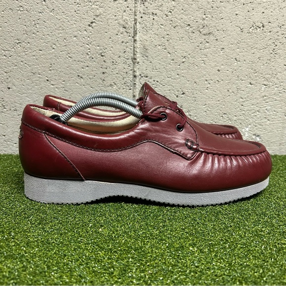 Rockport | Shoes | Rocsports By Rockport Vintage Red Vibram Lace Up ...